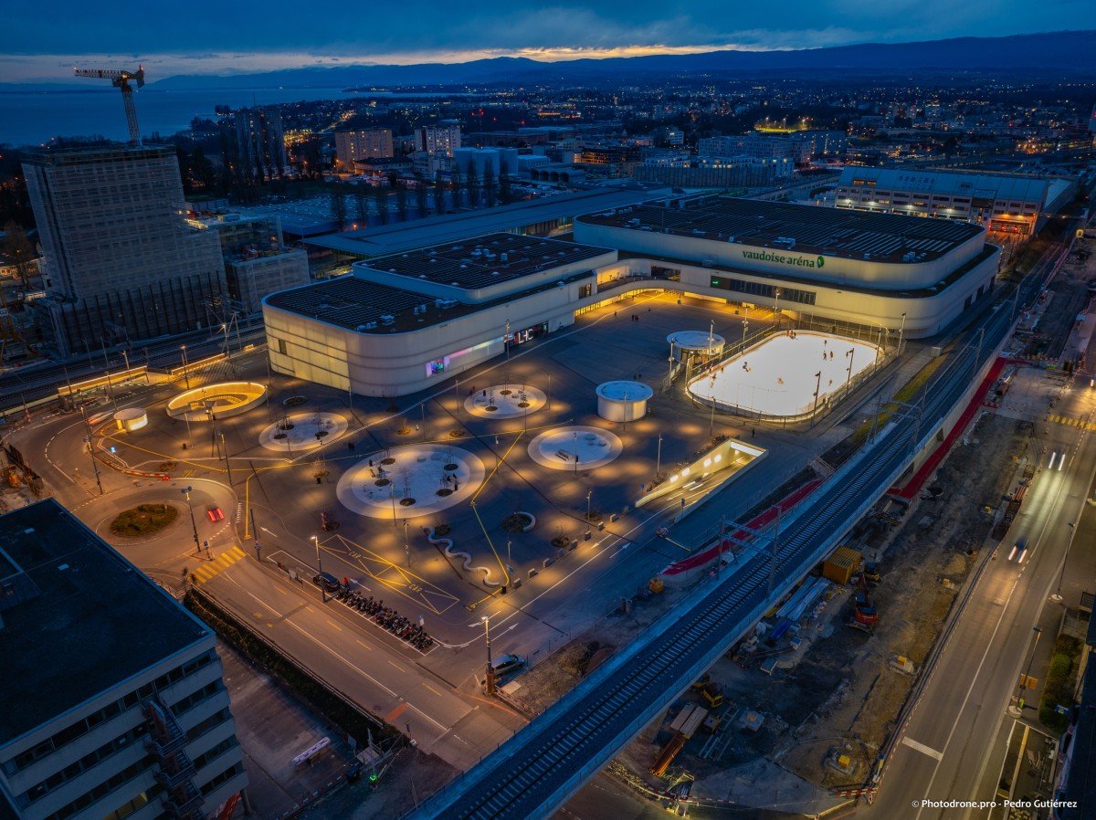 Vaudoise Aréna in Prilly mieten für Events | eventlokale.ch