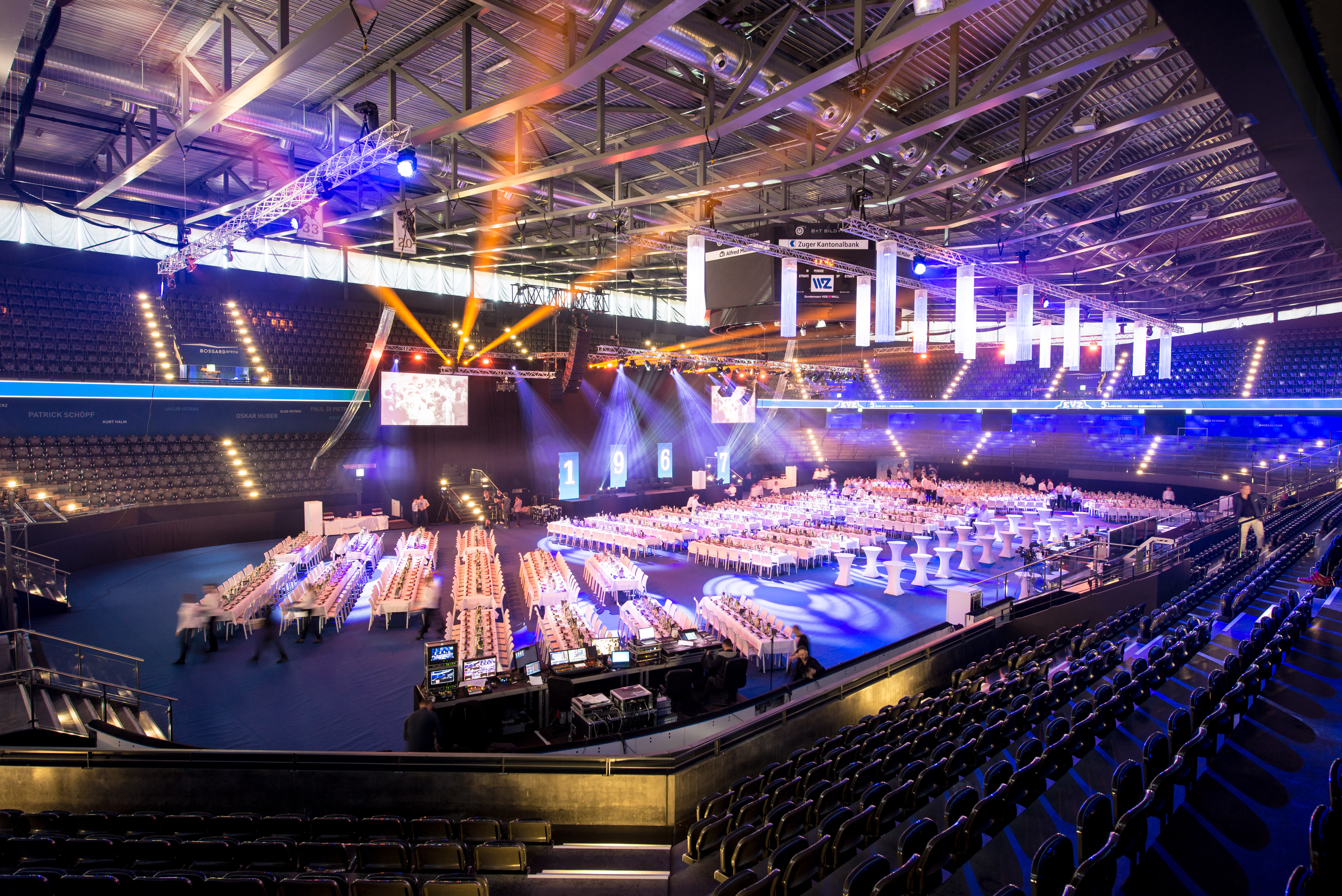 Bossard Arena in Zug mieten für Events | eventlokale.ch